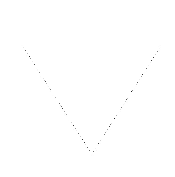Triangulo Png Para Photoscape - Black Triangle (591x600), Png Download