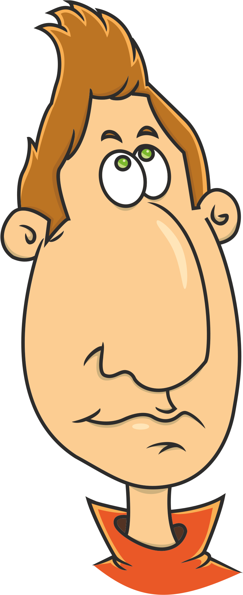 This Free Icons Png Design Of Hombre Narizón (2400x2400), Png Download