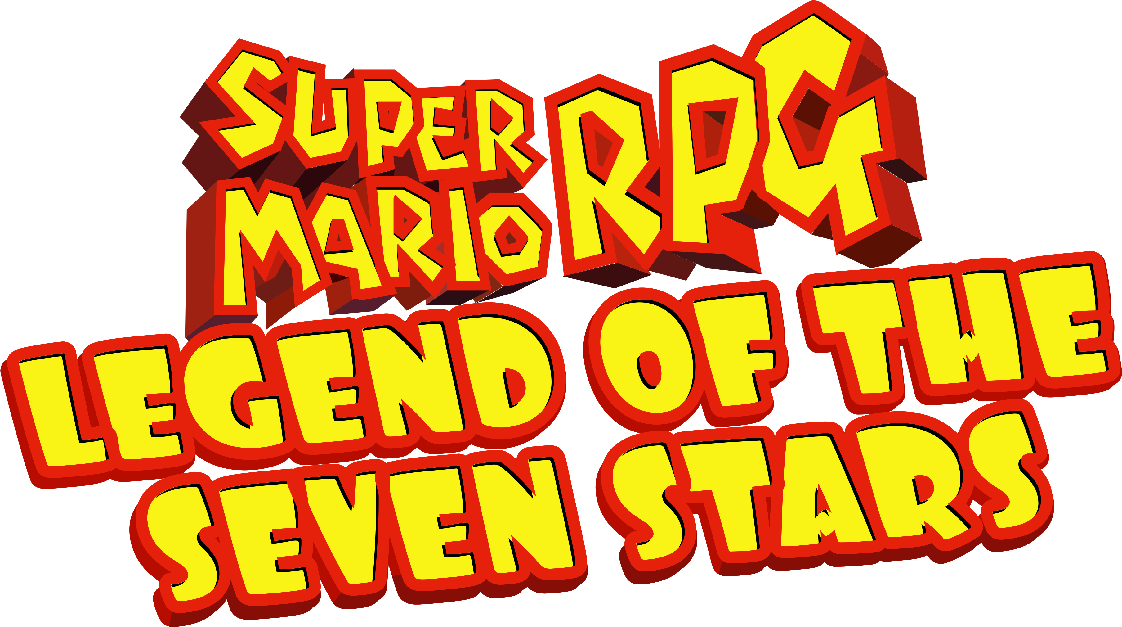 Super Mario Rpg - Super Mario Rpg Legend Of The Seven Stars Logo ...