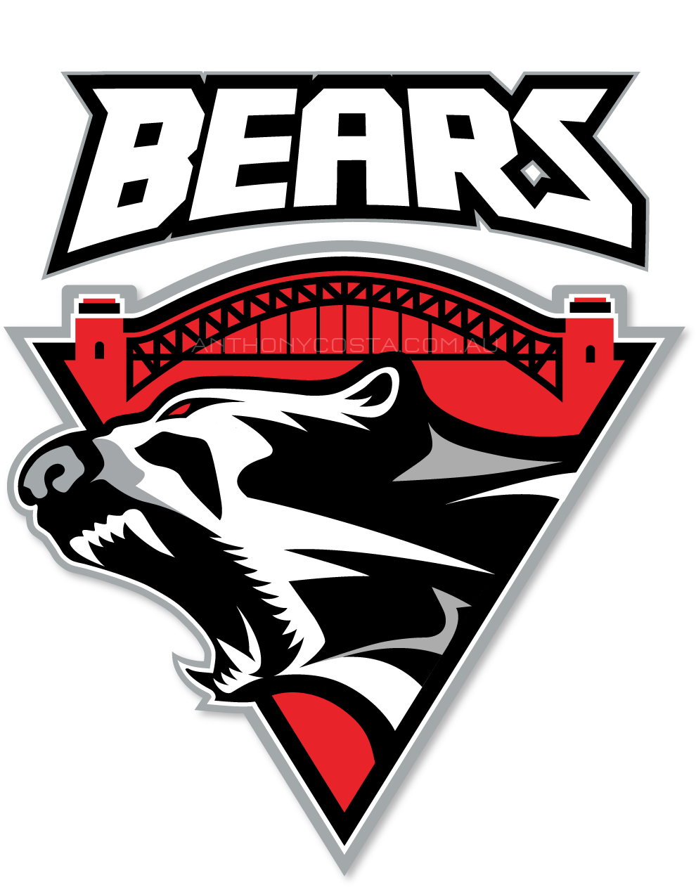 Download Sydney Bears Ice Hockey - Sydney Bears Ice Hockey Logo ...