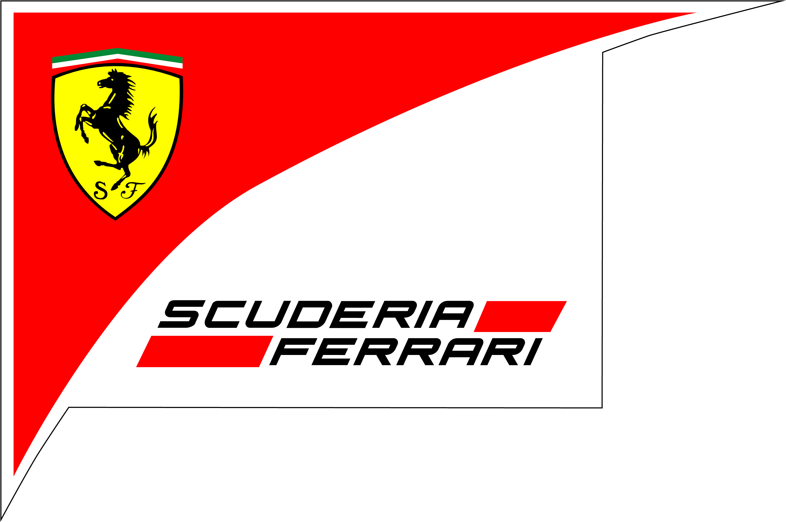 Scuderia Ferrari Logo (3840x2160), Png Download