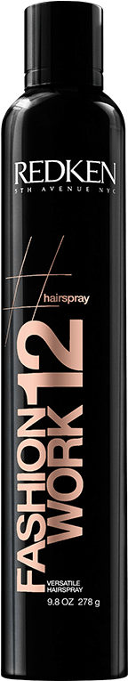 Redken Fashion Work 12 Working Spray 11 Oz (900x940), Png Download