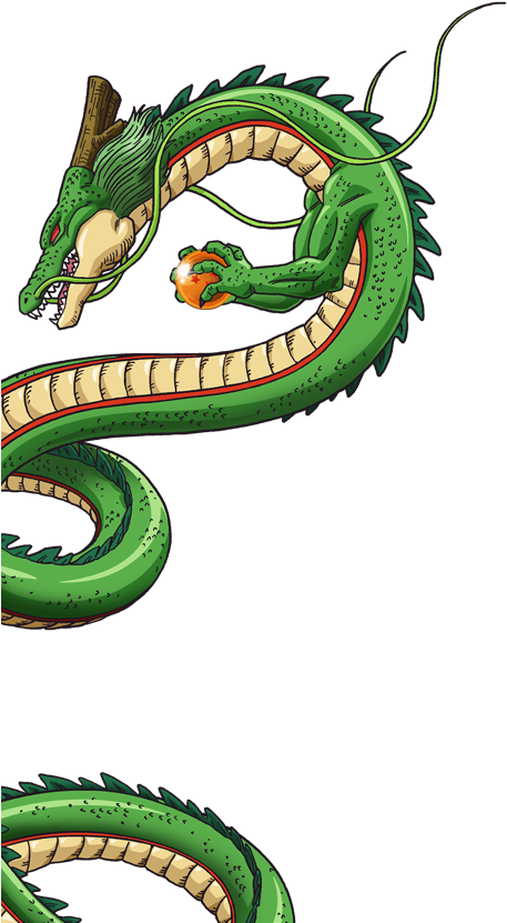 Image Shenron Wiki Fandom - Shenron Png (458x938), Png Download