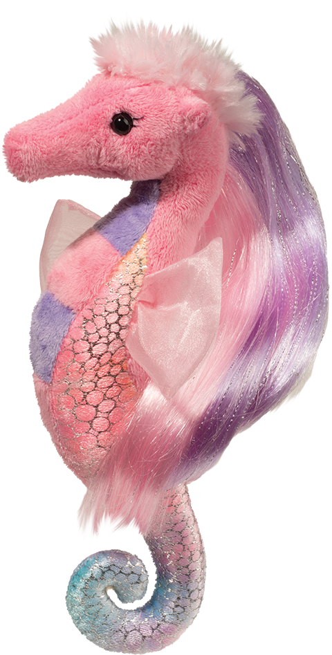 Pink Seahorse Png Image Background - Sea Horse (1000x1000), Png Download