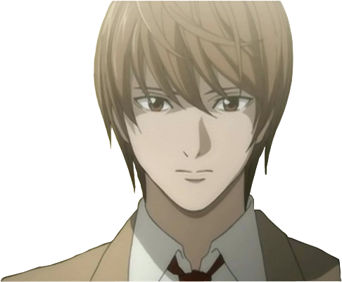 Renders De Death Note [21] - Light Yagami Face Png (704x400), Png Download