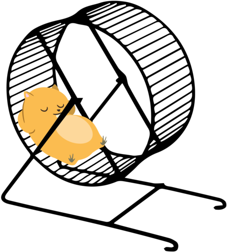 Hamster Wheel Png - Hamster Wheel Clipart (500x500), Png Download