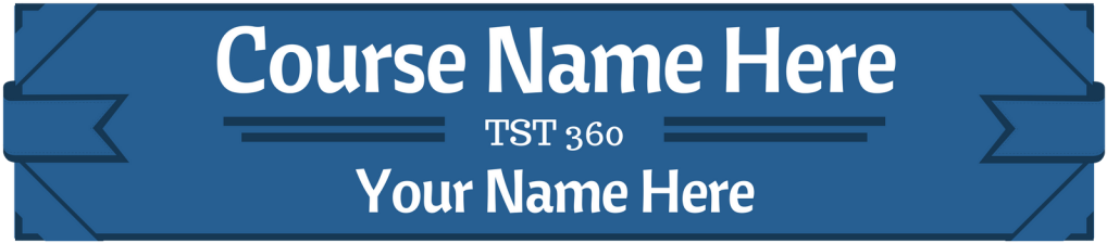 Download Blue Banner With Your Name Included - Blue | Transparent PNG ...