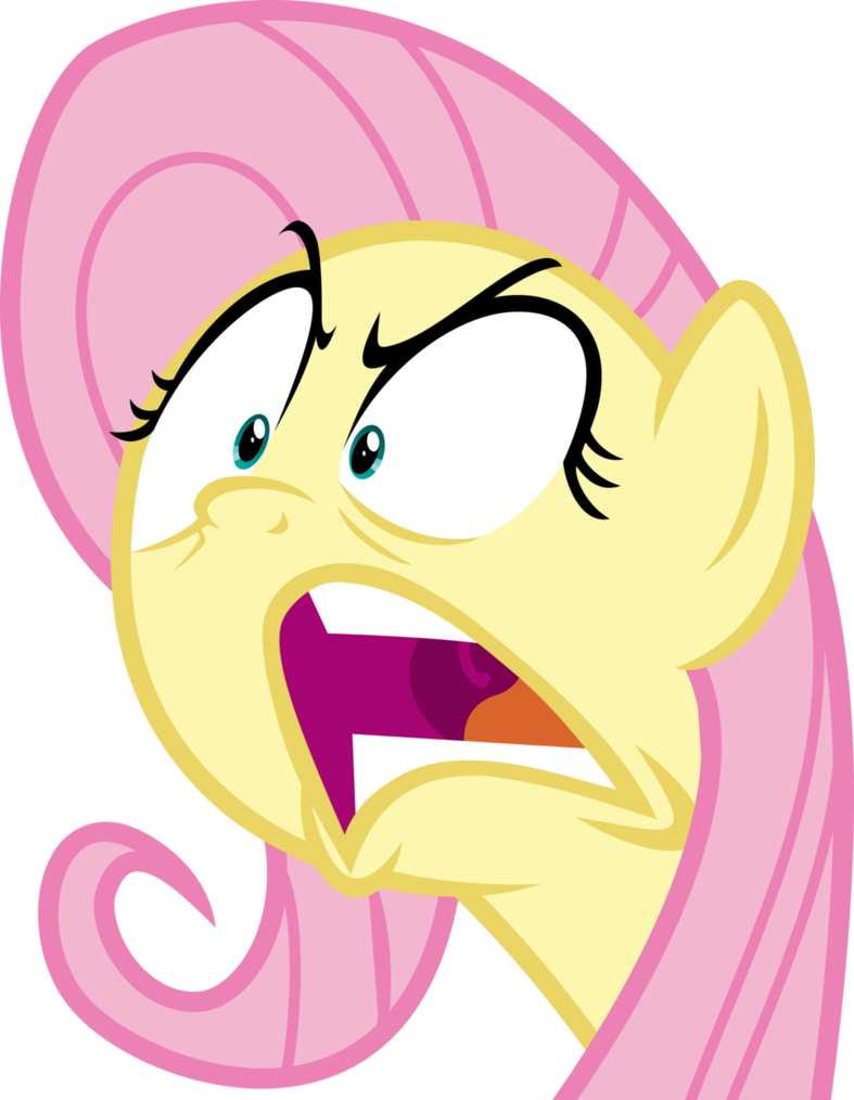 Angry Fluttershy By Pink1ejack On Deviantart - Mlp Fluttershy Angry ...