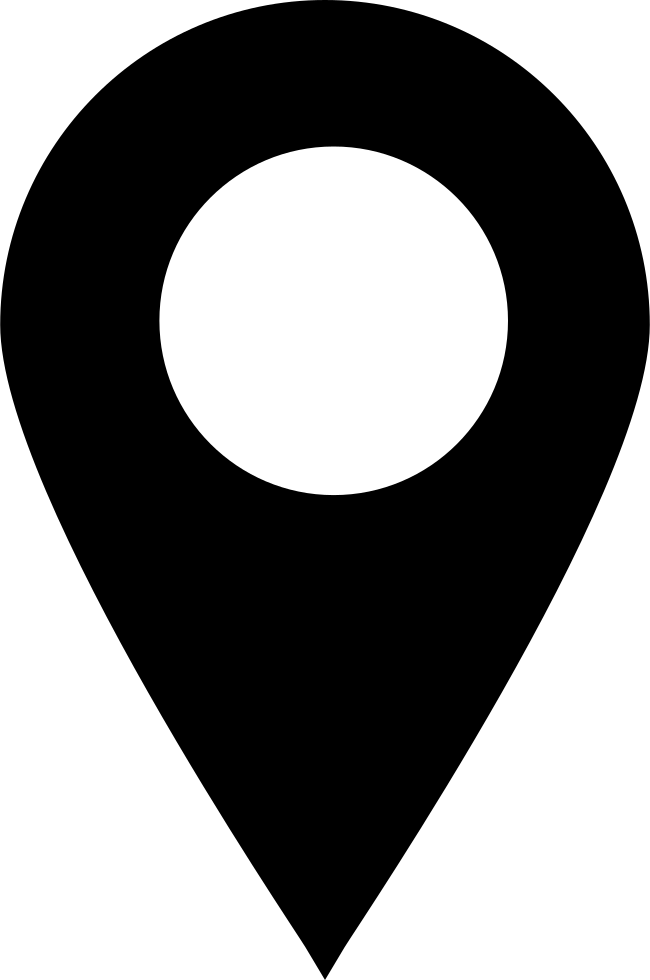 Download Map Marker - - Address Icon Black Png | Transparent PNG ...