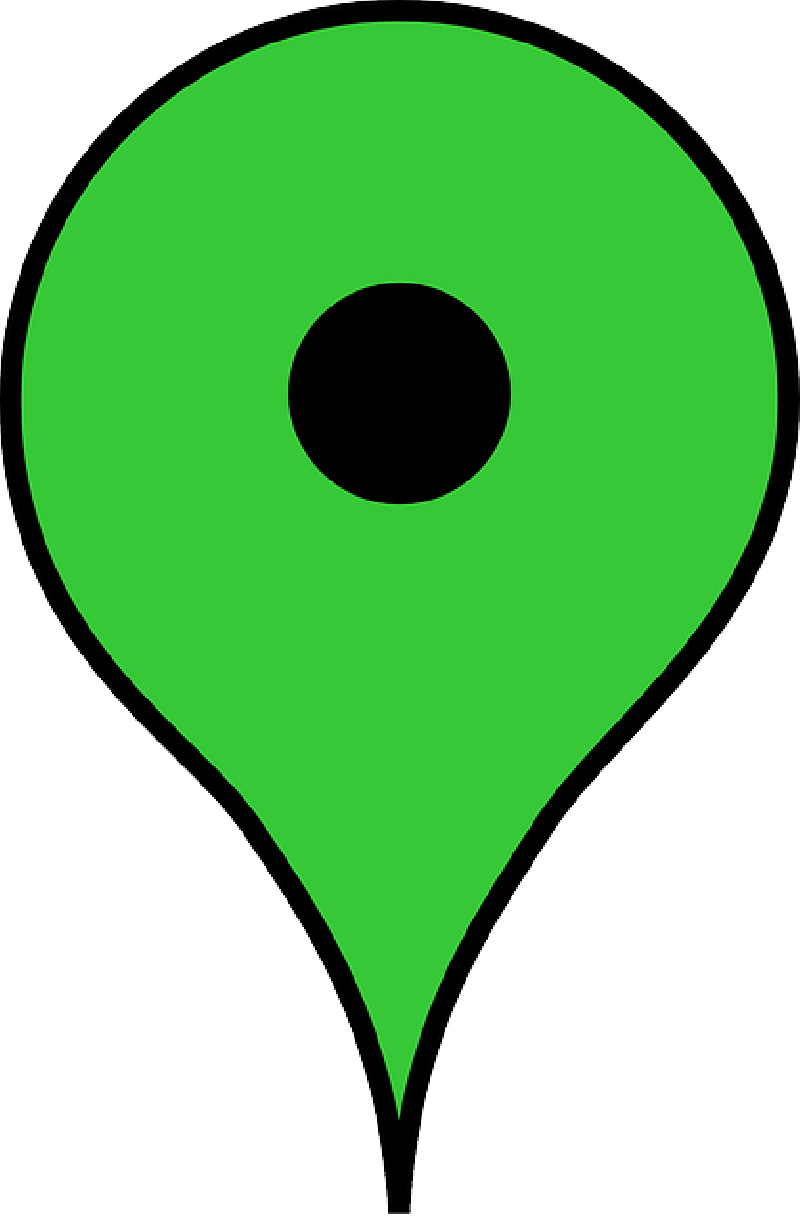 Landmark, Map, Marker, Green, Location, Google Maps - Landmark Clipart ...