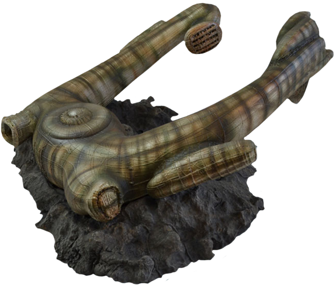 Alien - Alien - Derelict Ship Statue (665x556), Png Download