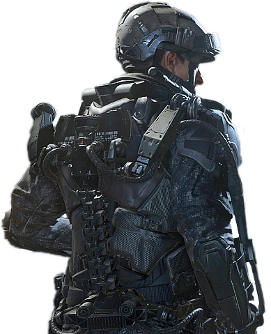 Download Call Of Duty Advanced Warfare Cover Png - Soldier ...
