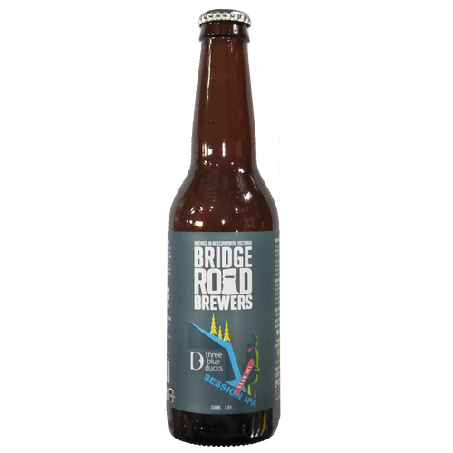 Bridge Road Three Blue Ducks Session Ipa Btl 330ml - Beer Bottle ...