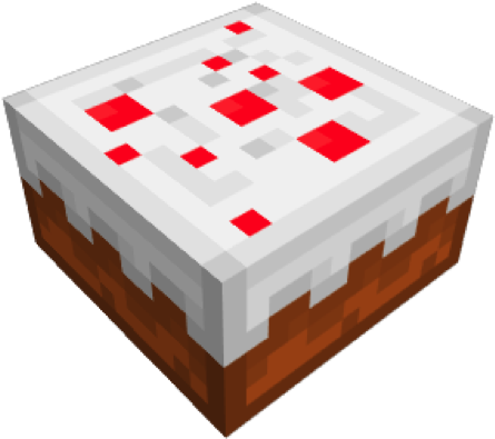 Minecraft Cake Png - Minecraft Birthday Cake In Game (483x439), Png ...