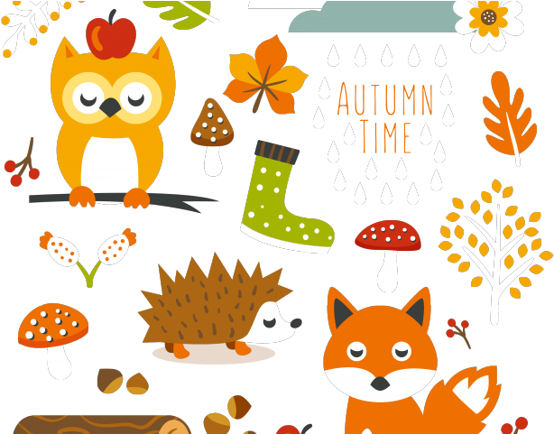 Fall Clipart Printable - Cute September Clip Art (640x480), Png Download