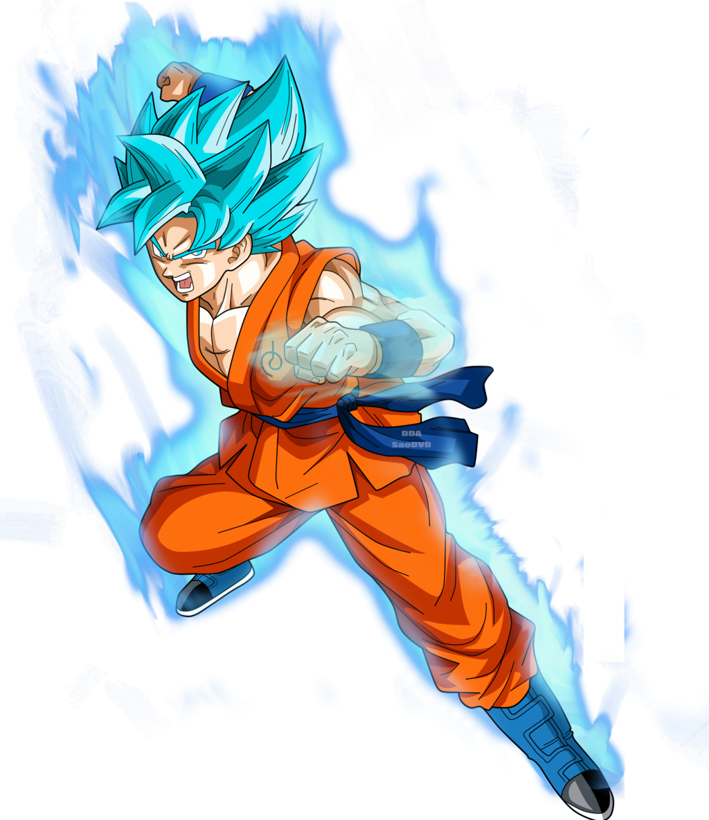 Download Goku Ssgss Power By Saodvd - Goku Ssb | Transparent PNG ...