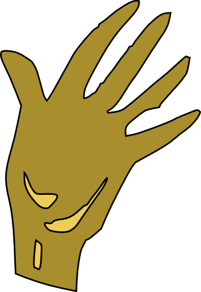 Hand (408x592), Png Download