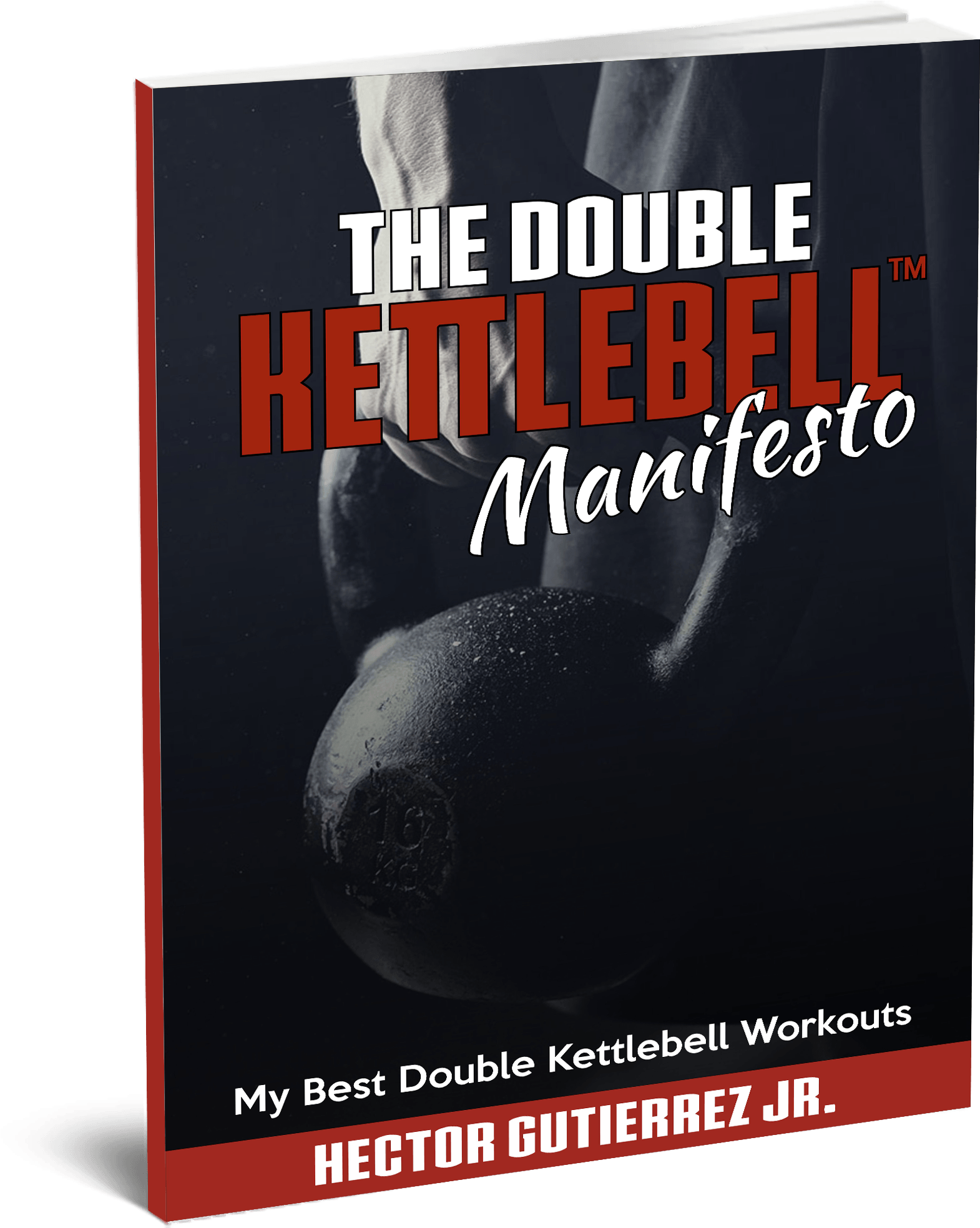 Double Kettlebell - Book Cover (2000x2304), Png Download