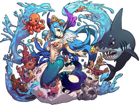 Ariel - Monster Warlord Ariel (452x342), Png Download