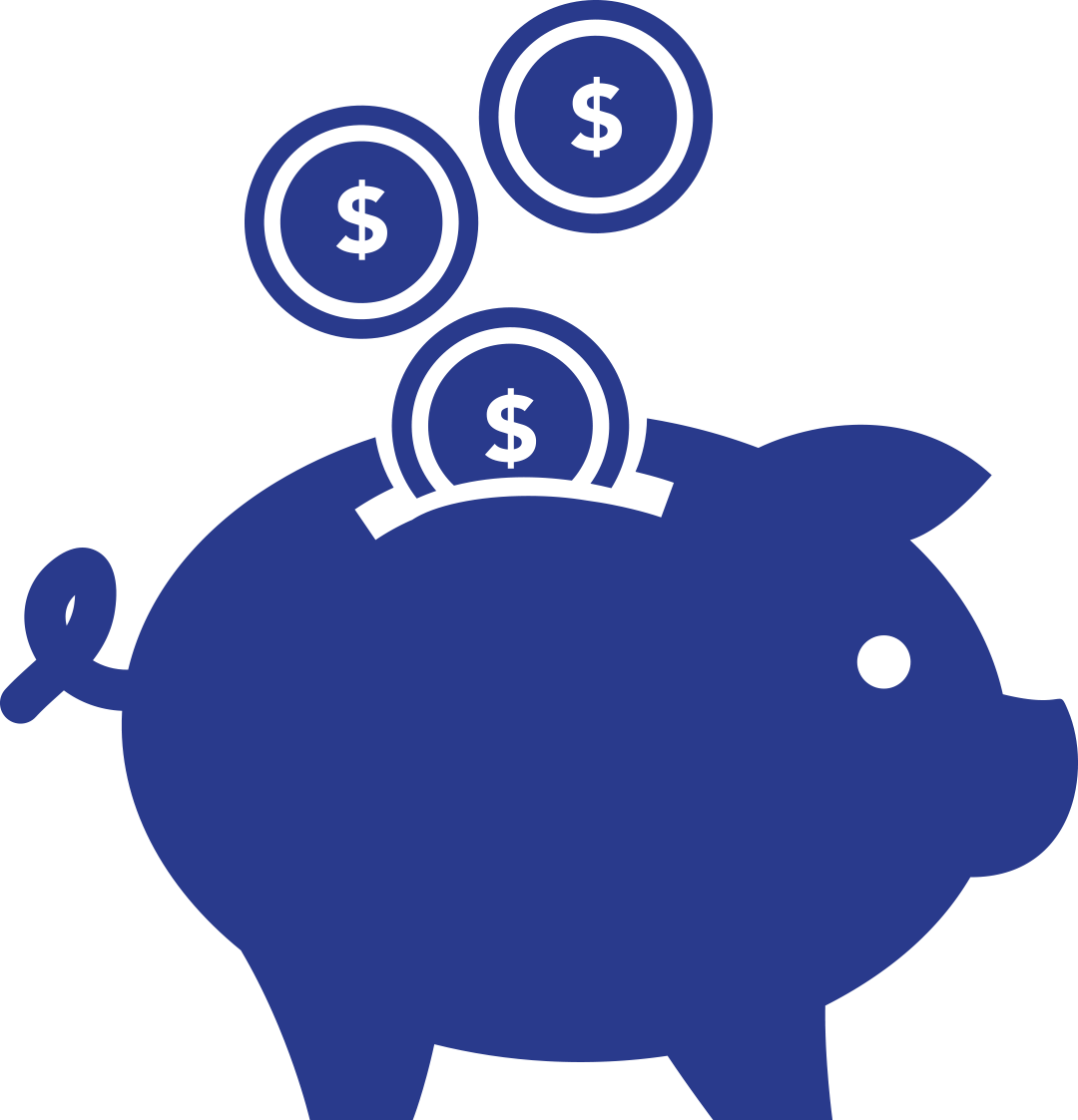 Eservices - Piggy Bank (1080x1123), Png Download