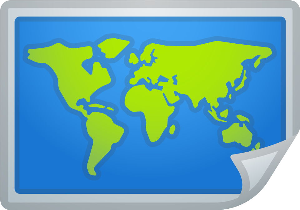 World Map Icon - World Map (1024x1024), Png Download