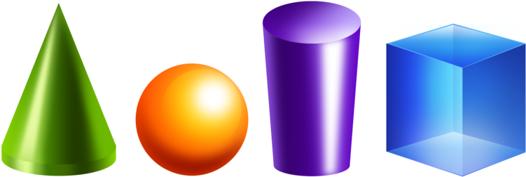 Download 3d Geometric Shapes Png | Transparent PNG Download | SeekPNG