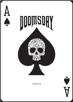Doomsday Deck - Ace Of Spades Bicycle (400x400), Png Download