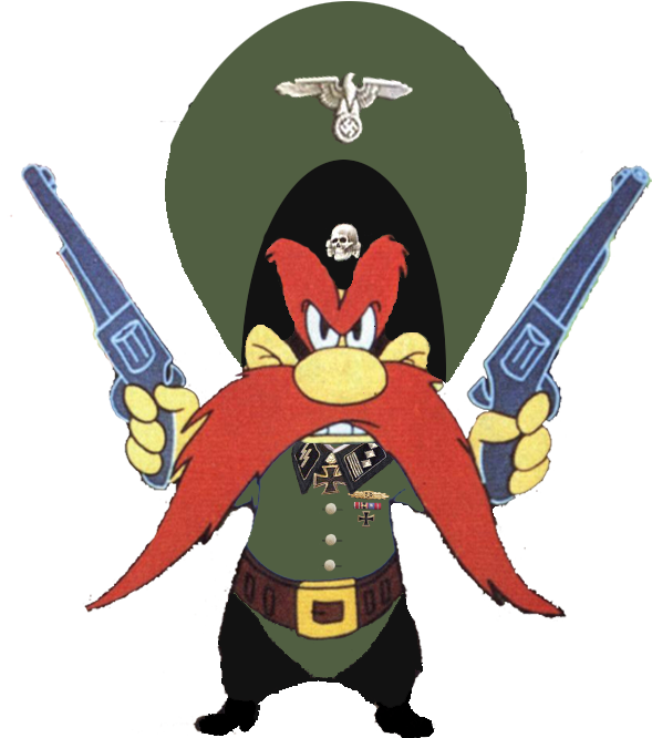 Antisemite Sam - Yosemite Sam Air Force (649x737), Png Download