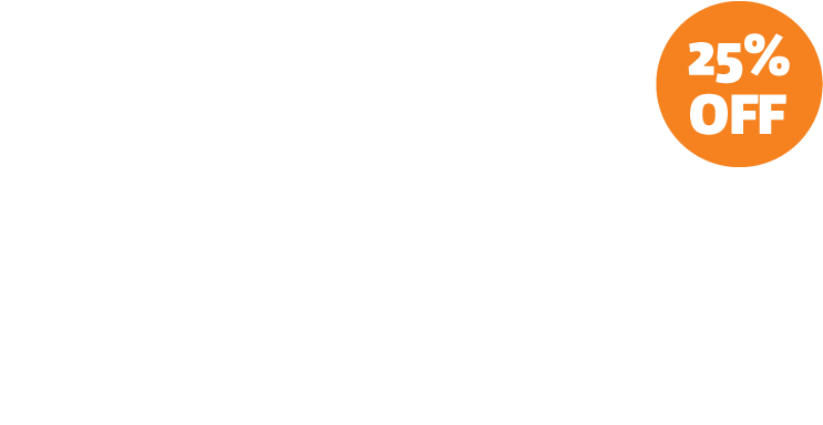 Weekday Early Bird 25% Off>> - Poster (927x476), Png Download