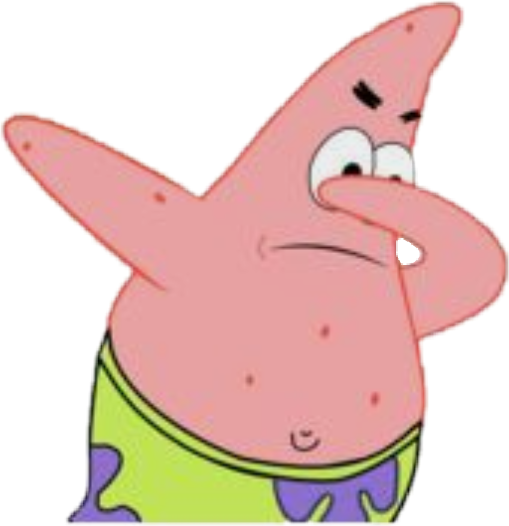 Dab Patrick Star Seastar Spongebob - Patrick Star Dab (509x526), Png ...