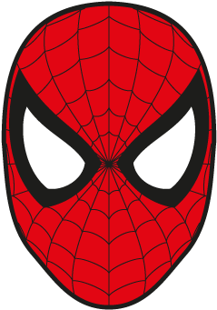 Spider Man Eps Vector Logo - Spiderman Face (400x400), Png Download