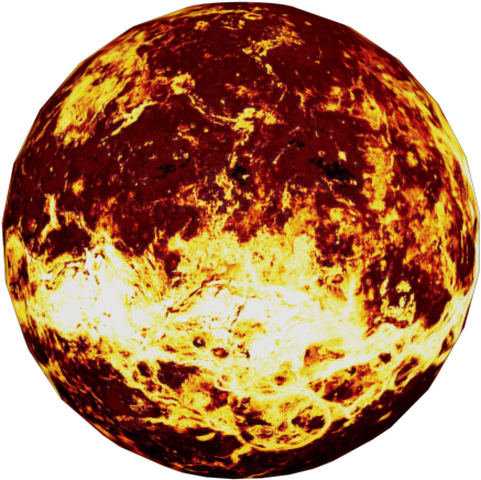 Lava Planet - Lava Planet Transparent (640x480), Png Download