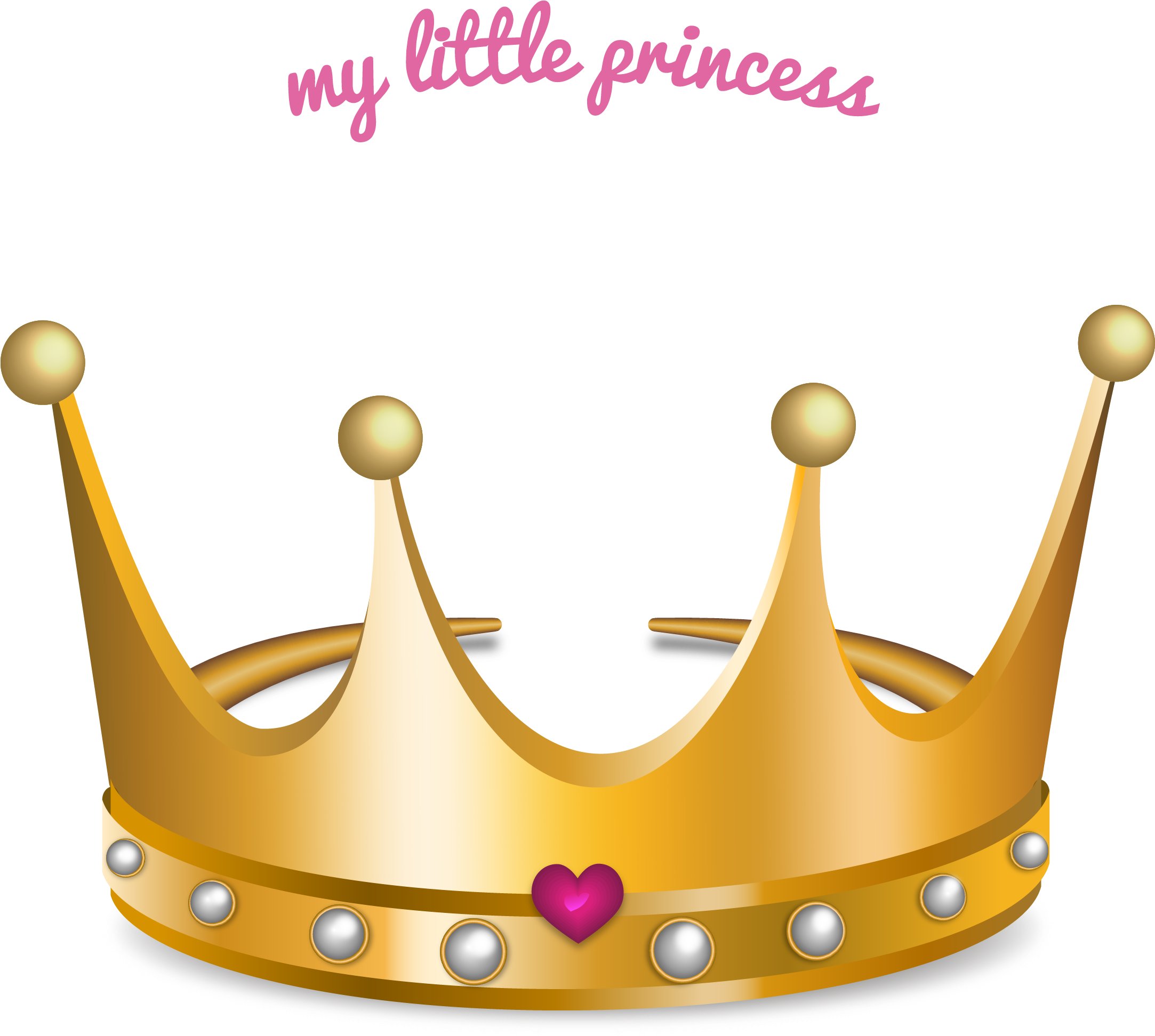 Princess Crown Gold Teeth Drawing - Little Princess Composition ...