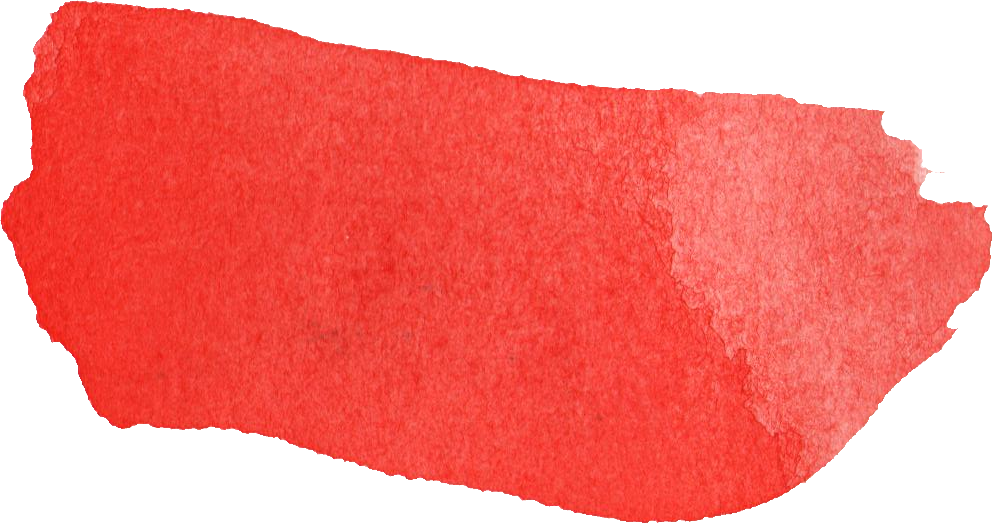 Free Download - Red Watercolor Brush Strokes Png (992x523), Png Download