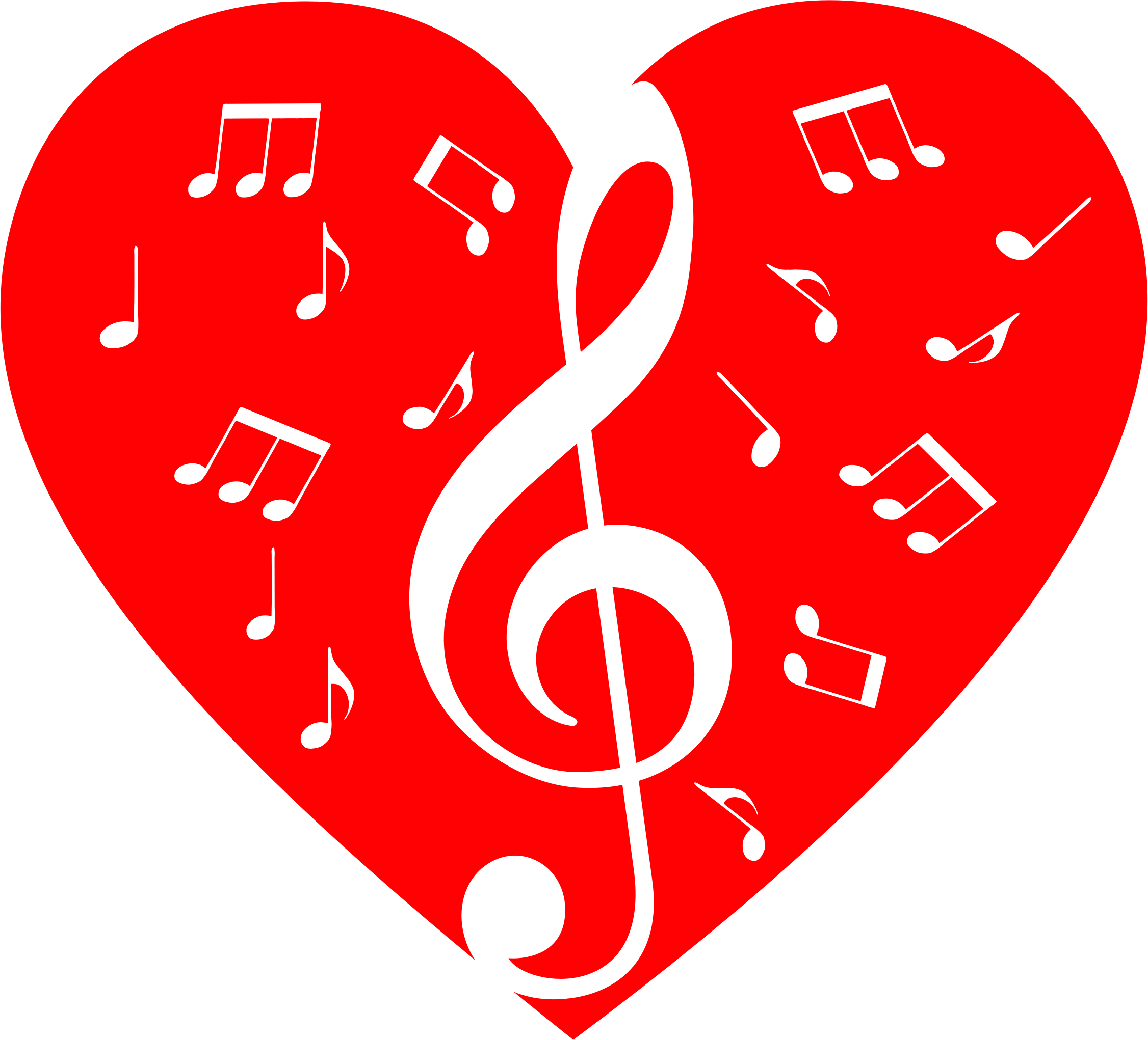 Picture Free Collection Of Note High Quality Free - Music Note Heart ...