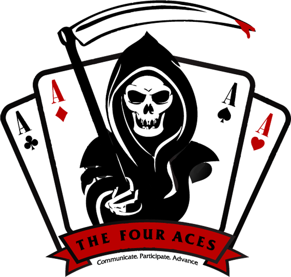 The Four Aces Logo - Decal Png (1024x1024), Png Download
