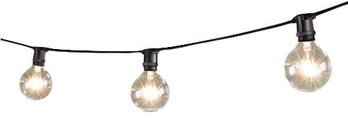 Mini String Lights - String Lights Png Transparent (500x500), Png Download