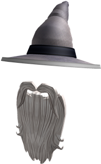 Wizard Beard Png Picture Black And White Download - Illustration ...