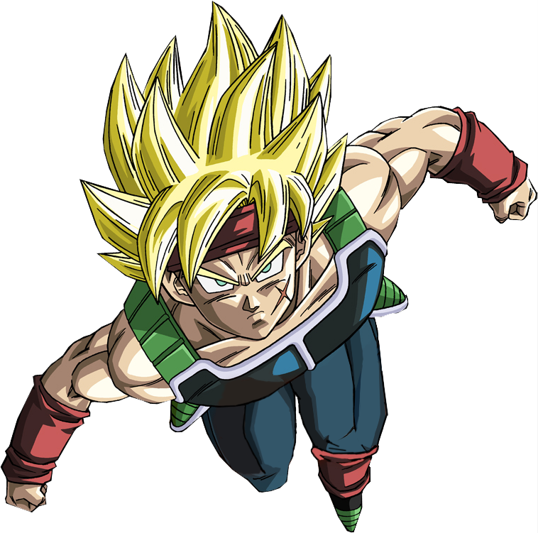 Bardock Super - Dragon Ball Z Bardock Ssj (758x751), Png Download