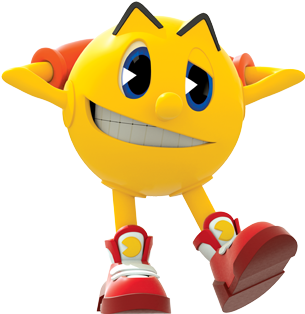 Pacman - Pac-man (313x390), Png Download