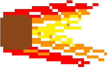 Meteor - Meteor Pixel Art (760x470), Png Download