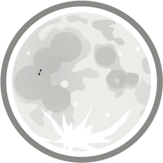 Download Jpg Freeuse Library Moon Clipart No Background - Clear Night ...