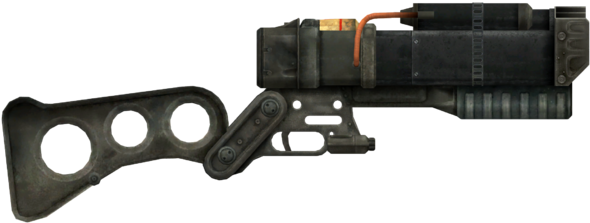 Tri-beam Laser Rifle - Tri Beam Laser Rifle New Vegas (640x278), Png ...