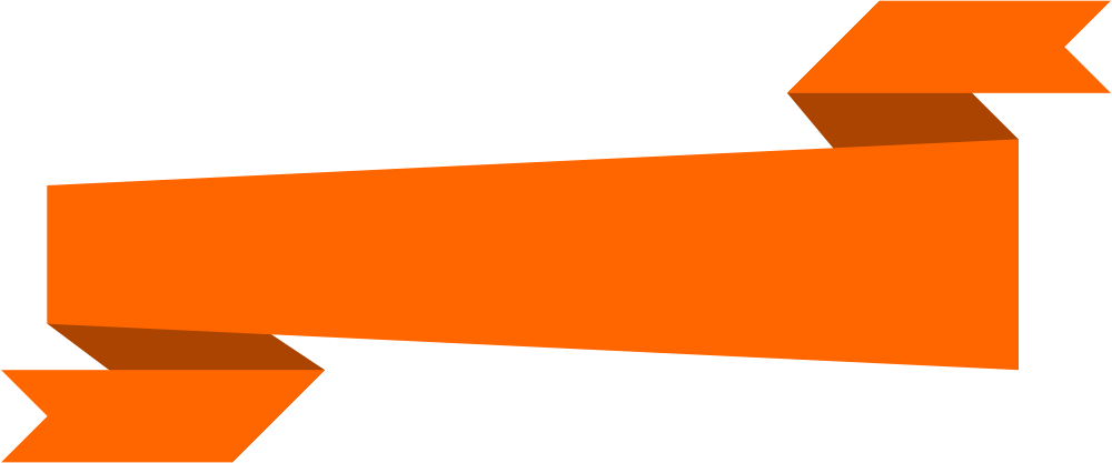 Orange Banner Png Image Background - Orange Banner Png (1000x417), Png ...