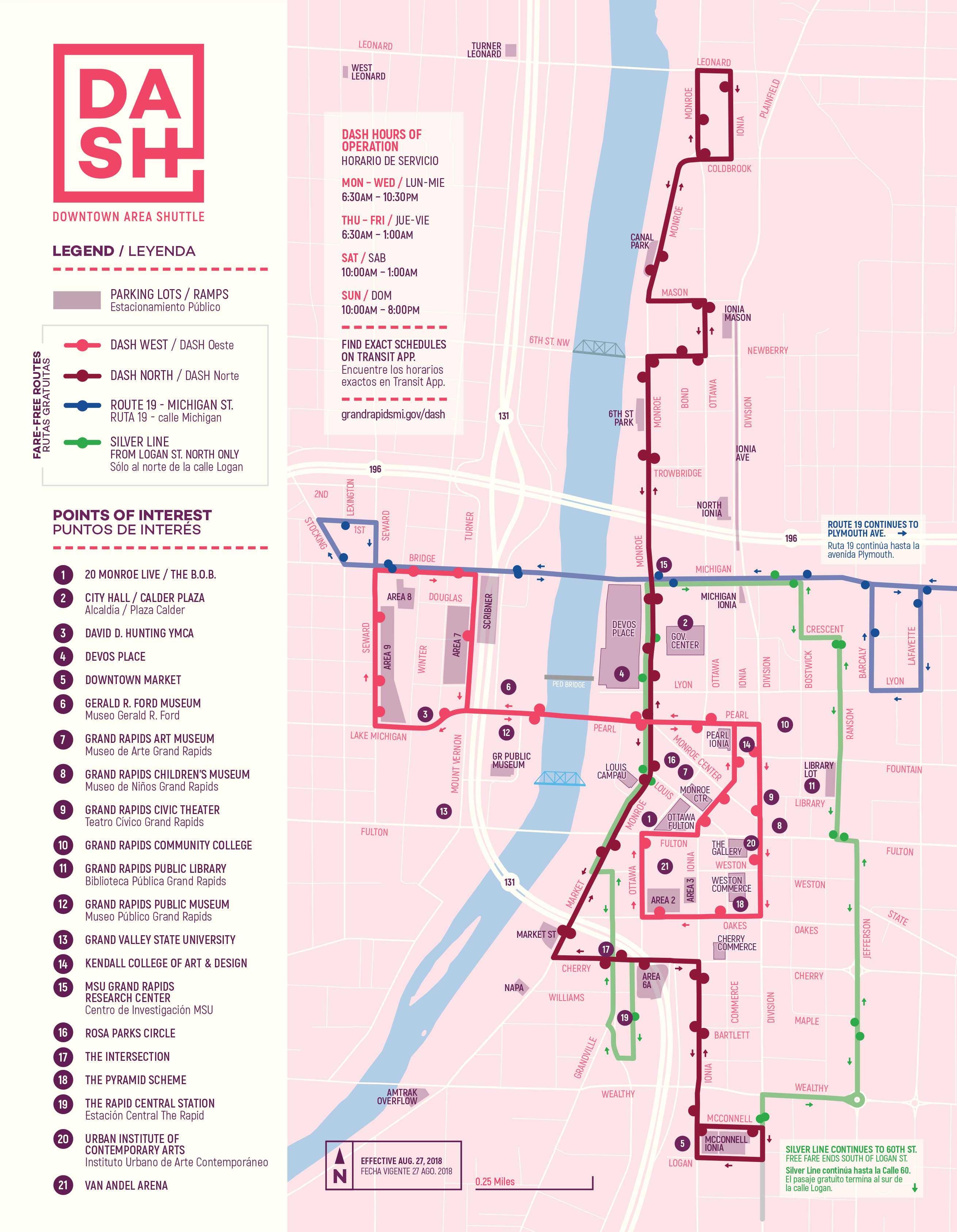 Vote For Your Favorite Art Pieces Using The Artprize - Map (2621x3375 ...