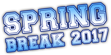 Spring Break 2017 - Spring Break Party 2017 (629x230), Png Download
