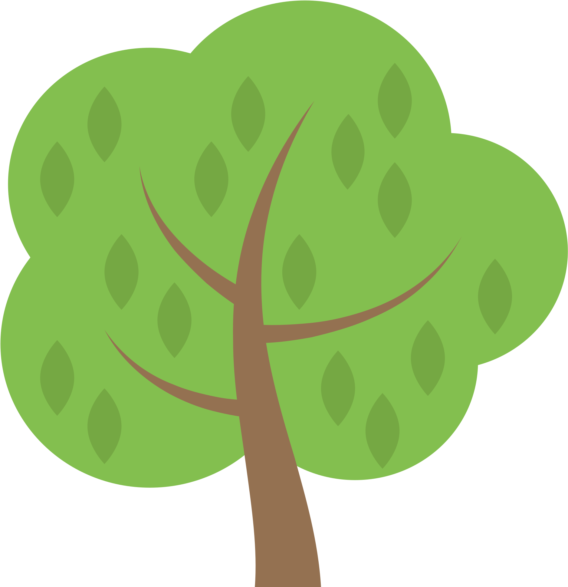 Open - Tree Emoji (2000x2000), Png Download