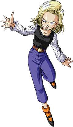 Download Background For Android - Buu Android 18 | Transparent PNG ...