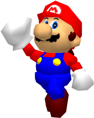 Super Npc Cm Roblox - Mario 64 Mario Transparent (420x420), Png Download