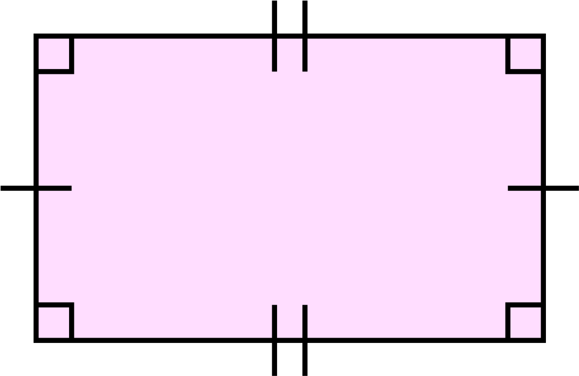 Partes De Un Rectangulo (1200x783), Png Download